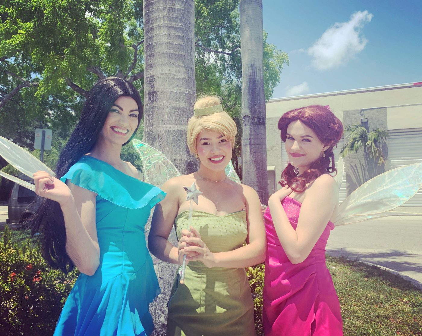 Tinkerbell, Rosetta, and Silvermist had blast in North Miami! - Party ...