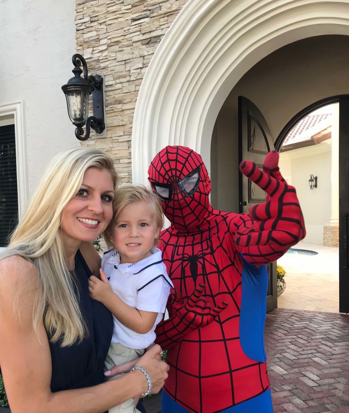 Spiderman met another spider family in Hialeah! - Party Princess ...